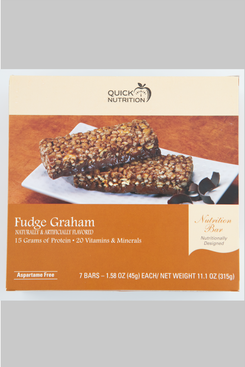 Fudge Graham Protein Bar – Quick Nutrition Weight Loss